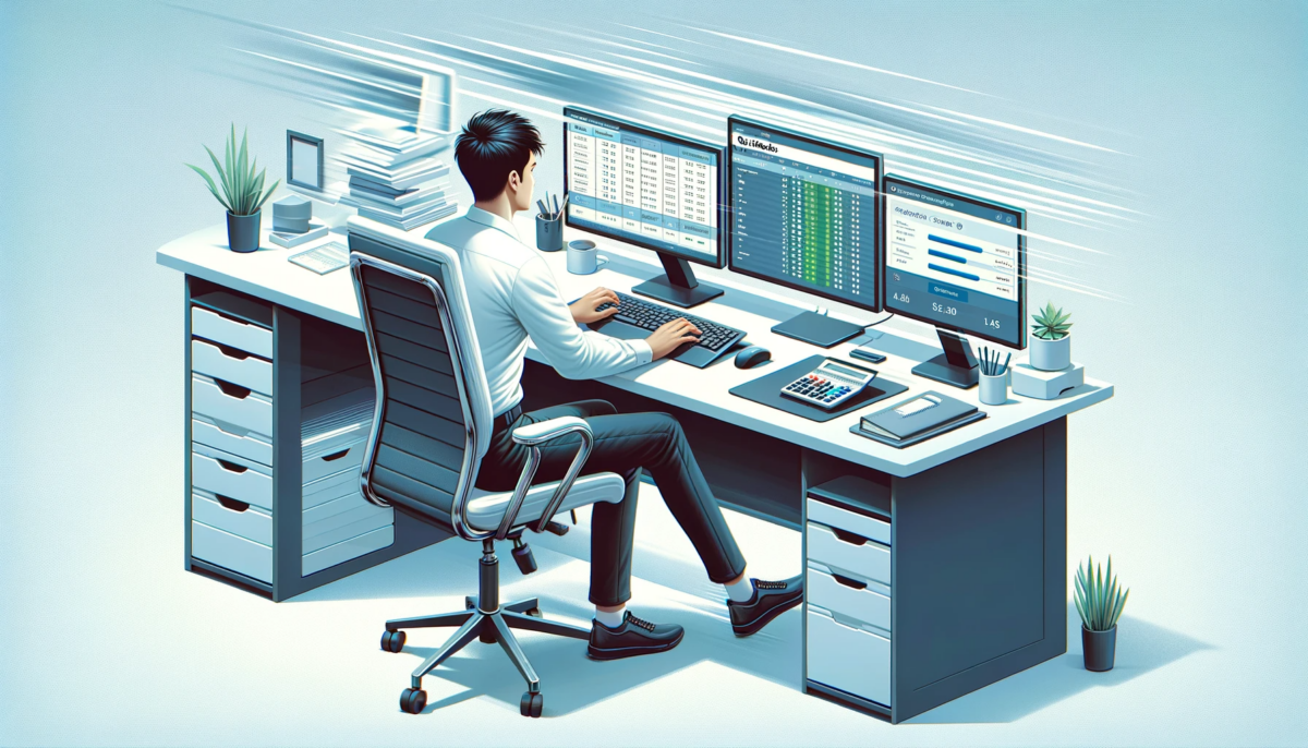 How Can I Improve Speed In Quickbook Data Entry