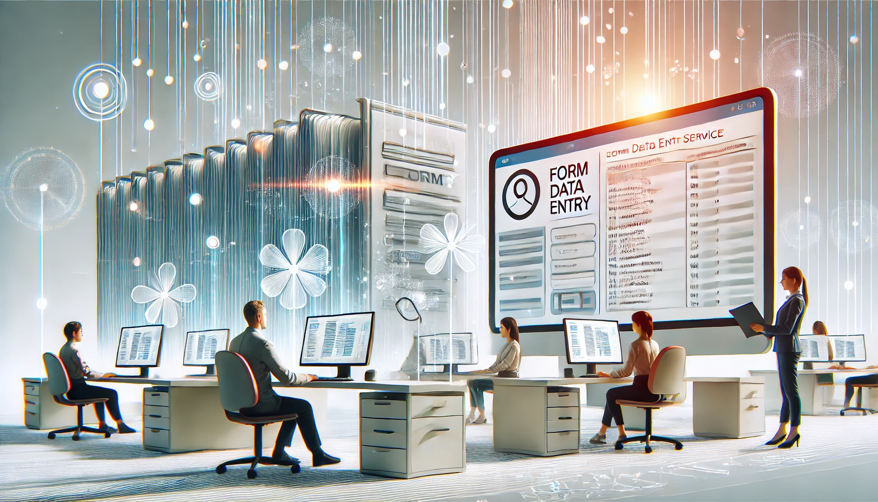 How Does Form Data Entry Service Handle Large Volumes Of Data?